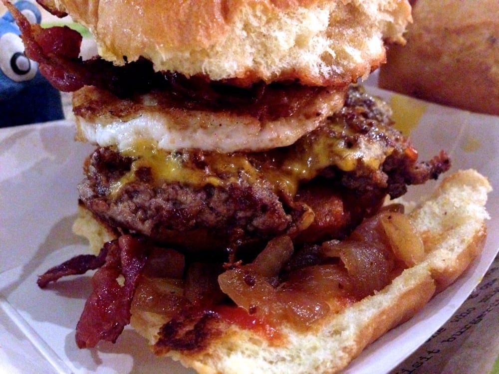 All Days Breakfast Burger and More @ BurgerFi, Downtown Silver Spring ...