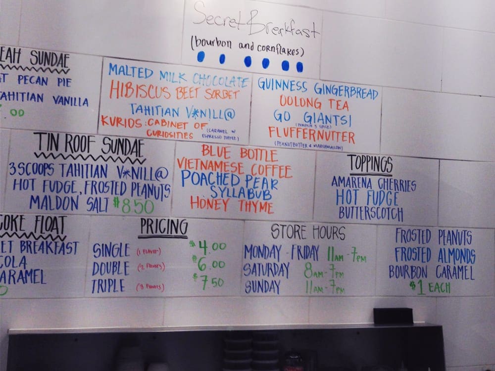 Bourbon Ice Cream @ Humphry Slocombe San Francisco / Nom Nom Boris