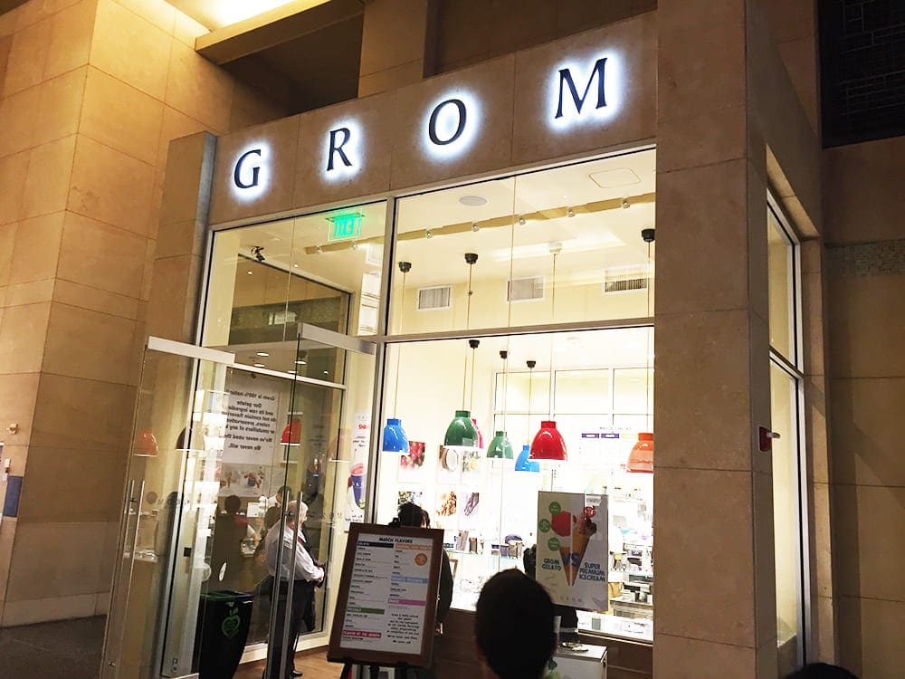 Crema Di Grom Gelato @ Grom Los Angeles California / Nom Nom Boris