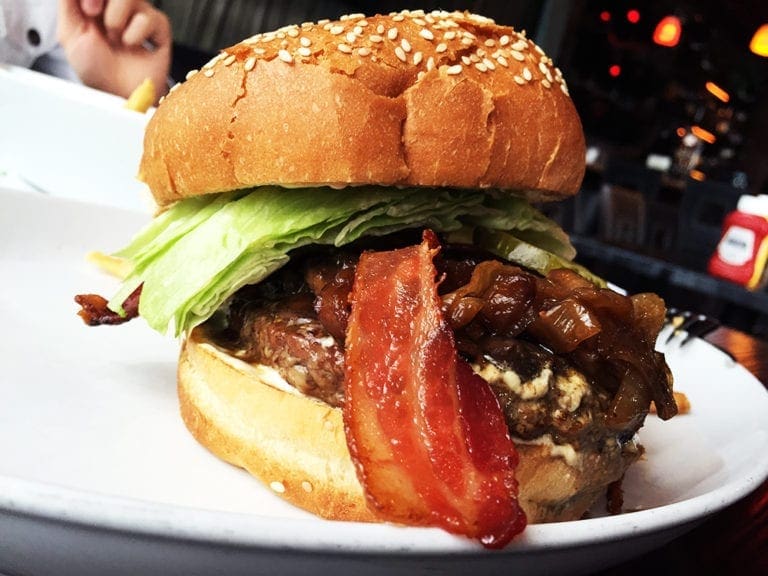 Dinner thats Better than an Episode of Soprano @ Godfather's Burger ...